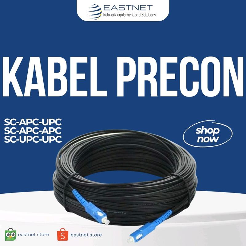 Kabel Fiber Optic FTTF Precon 1 Core 3 Seling 50/75/80/100/150/200/250 ...