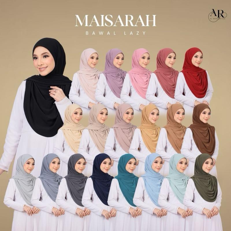 Tudung sarung bawal lazy Maisarah Raya Bidang 46 Anti Tembam - TikTok ...