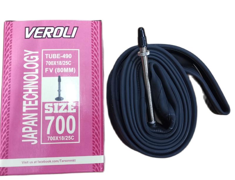 VEROLI TAYAR DALAM BASIKLAL RACING BICYCLE INNER TUBE 700X18/23C ...