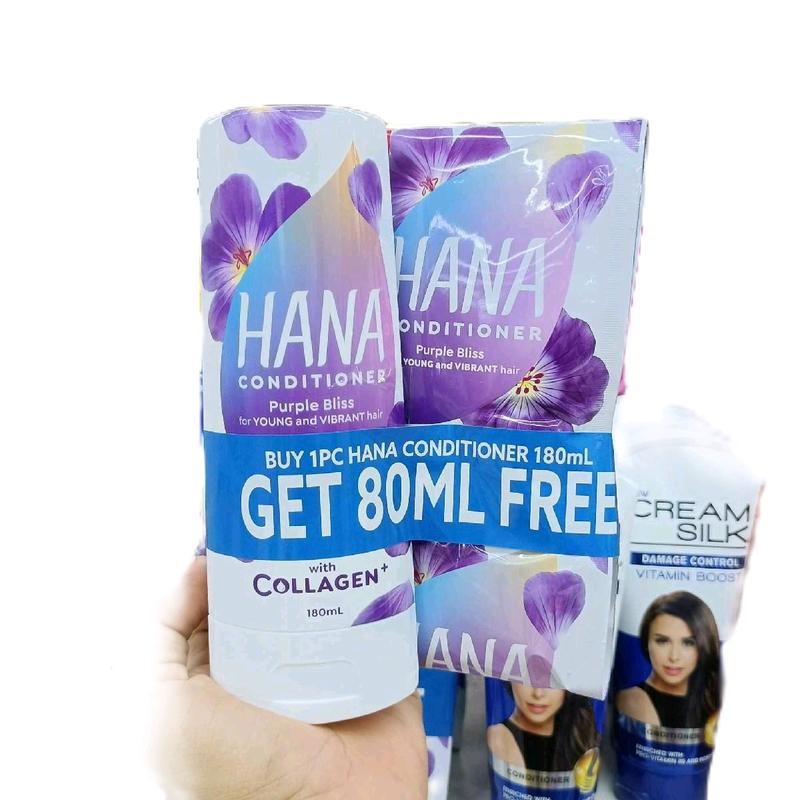 Hana Shampoo 180 ml + Free Hana 80ml Shampoo - Haircare - Conditioner ...
