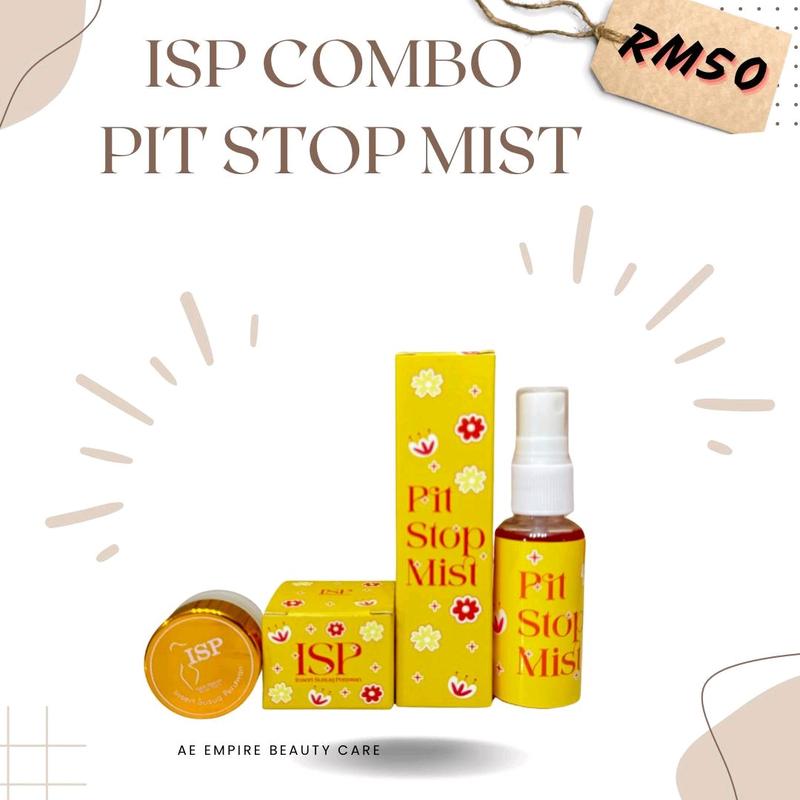 Set ISP & PSM - Pit Stop Mist Feminine Bau wangi fresh - TikTok Shop ...
