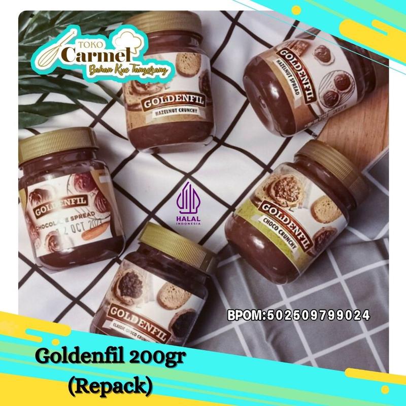 Selai Goldenfil Crunchy 200gr - FREE Bubble Wrap - Shop | Tokopedia