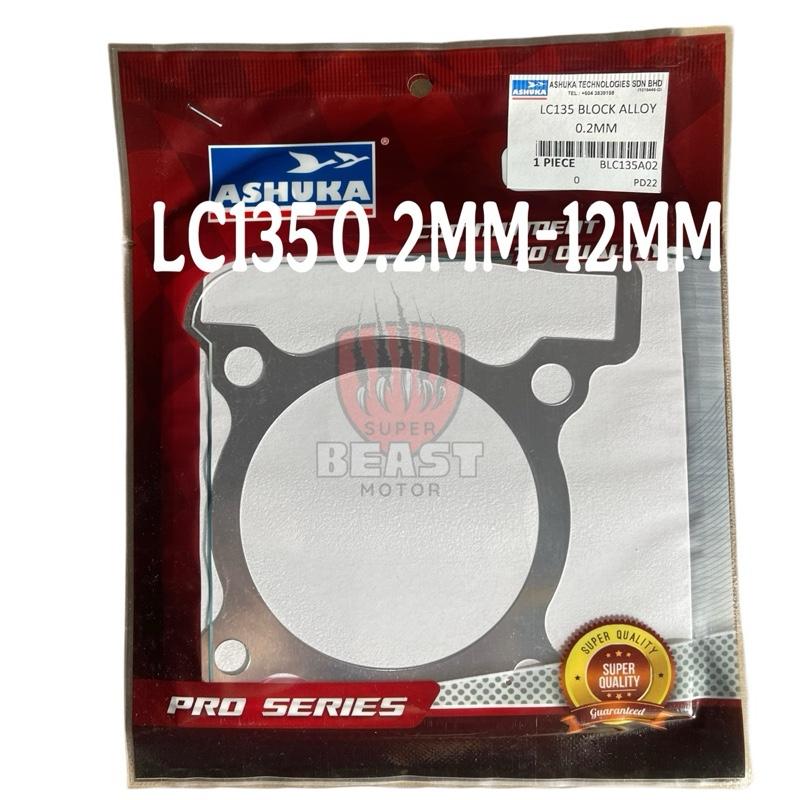 ASHUKA BLOCK GASKET ALLOY LC135/FZ150/Y15ZR 0.2MM-12MM - TikTok Shop ...