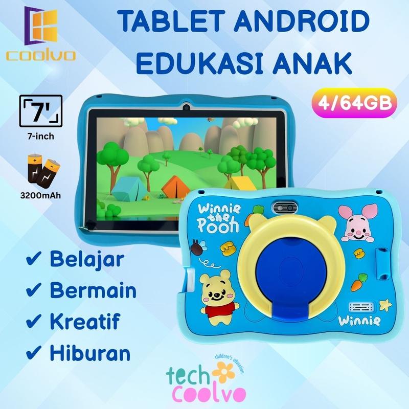 COOLVO X TECHCOOLVO TABLET ANAK ANDROID C07 Biru Layar FULL HD - Shop ...