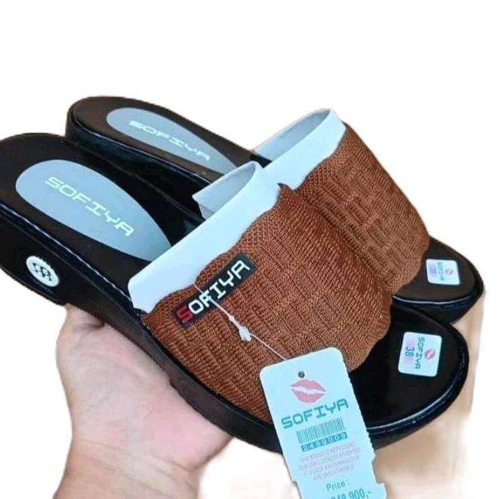 Sandal Wanita Rajut Sofiya Terlaris/Sandal Wedges Rajut Terbaru - Shop ...