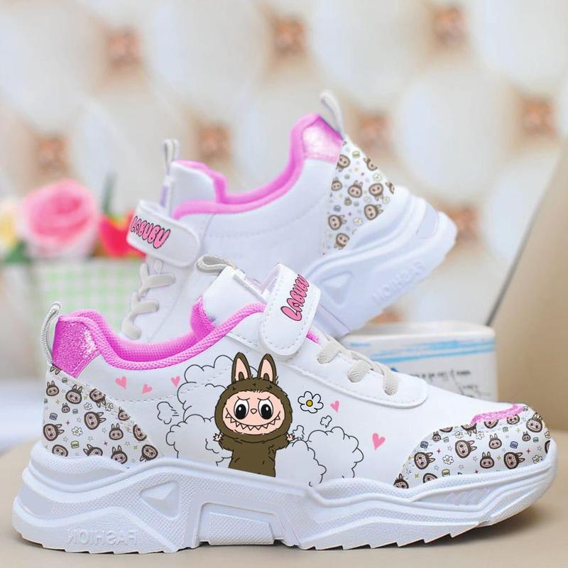 Sepatu Anak Perempuan Labubu Fashion Viral Sepatu Sneaker Sekolah ...