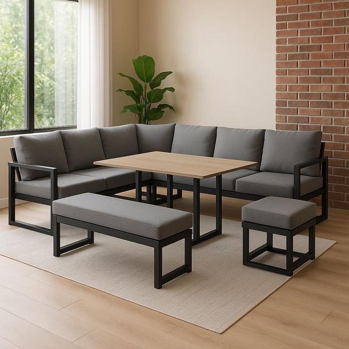 Jual Dining set room outdoor sofa besi set tamu - Kab. Jepara - Taufiq ...