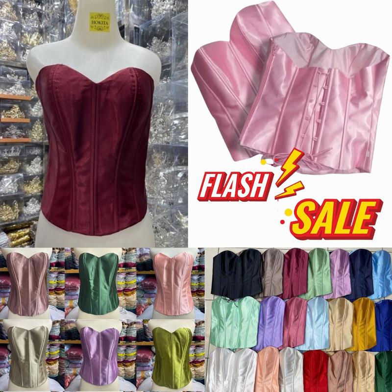 Daleman Kebaya Pengantin / Torso Satin Mewah Maroon Dan Lainnya - Shop ...