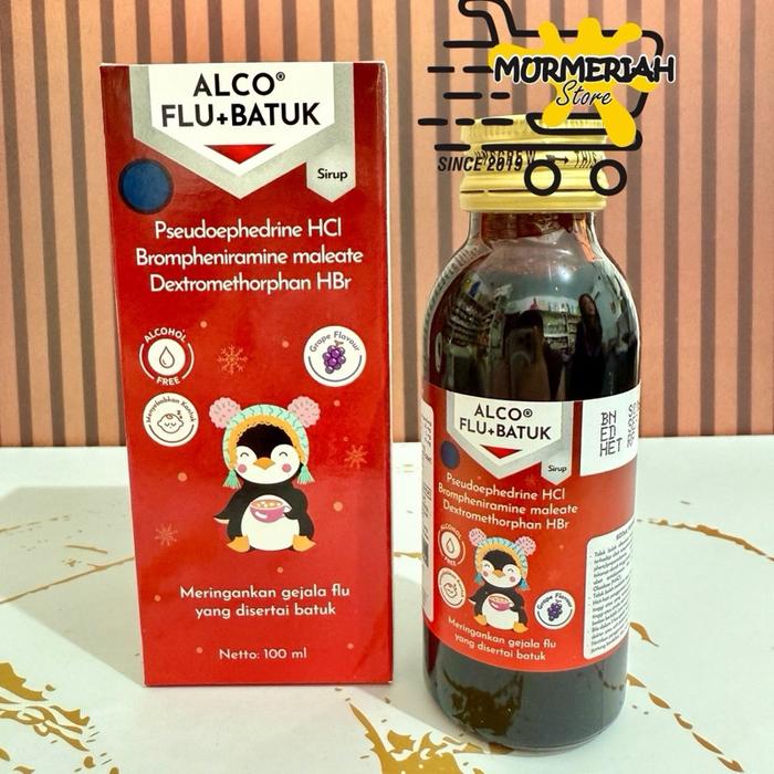 Jual ALCO Flu & Batuk SIRUP 100 ml-Syrup Obat Batuk & Pilek(Dewasa ...