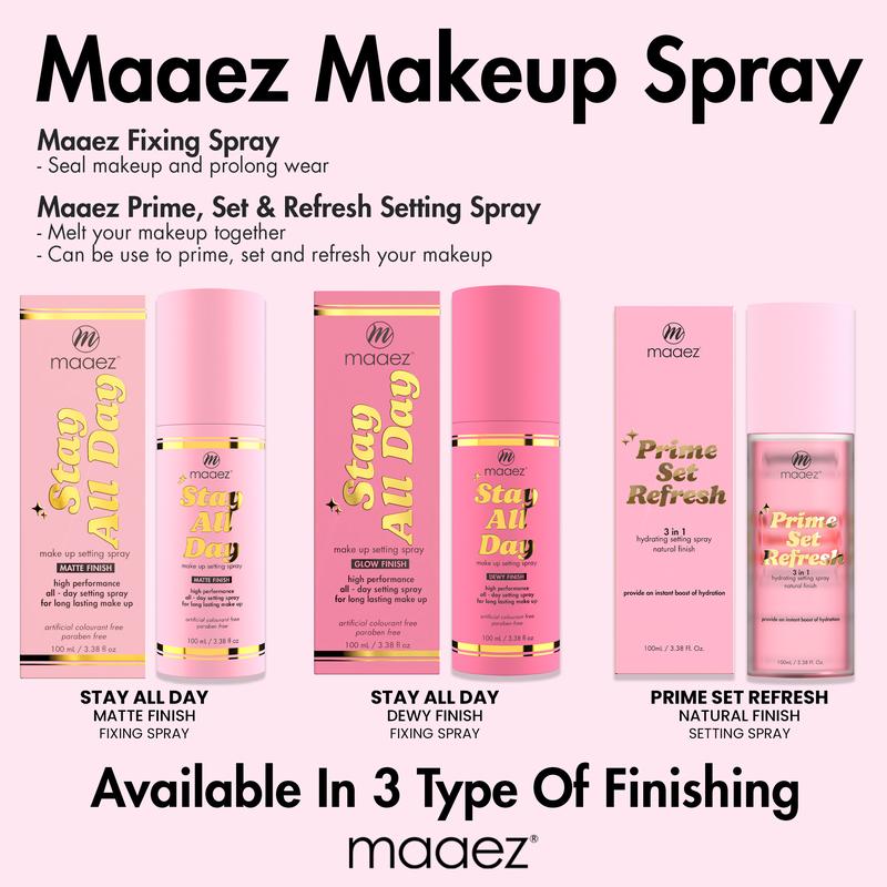 Maaez - Makeup Spray (Setting Spray & Finishing Spray) - TikTok Shop ...