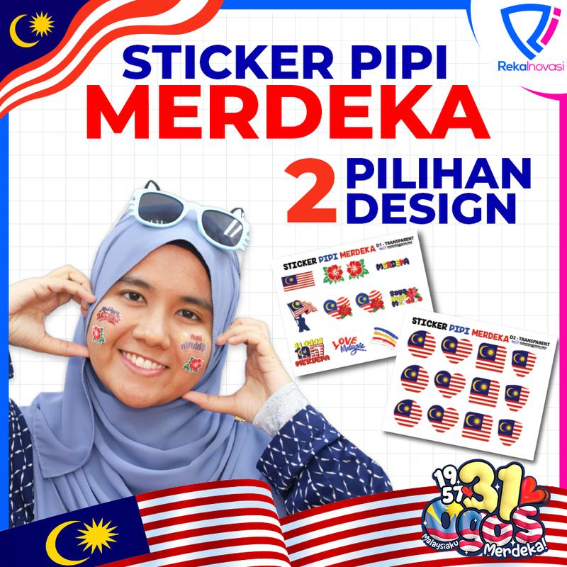 PELEKAT / STICKER PIPI MERDEKA SAMBUTAN HARI KEMERDEKAAN STIKER ...