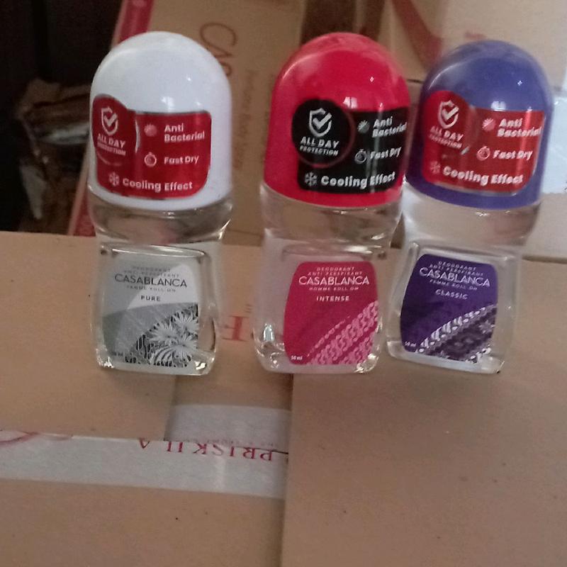 deodorant casablanca 50ml isi 2 pcs random - Shop | Tokopedia