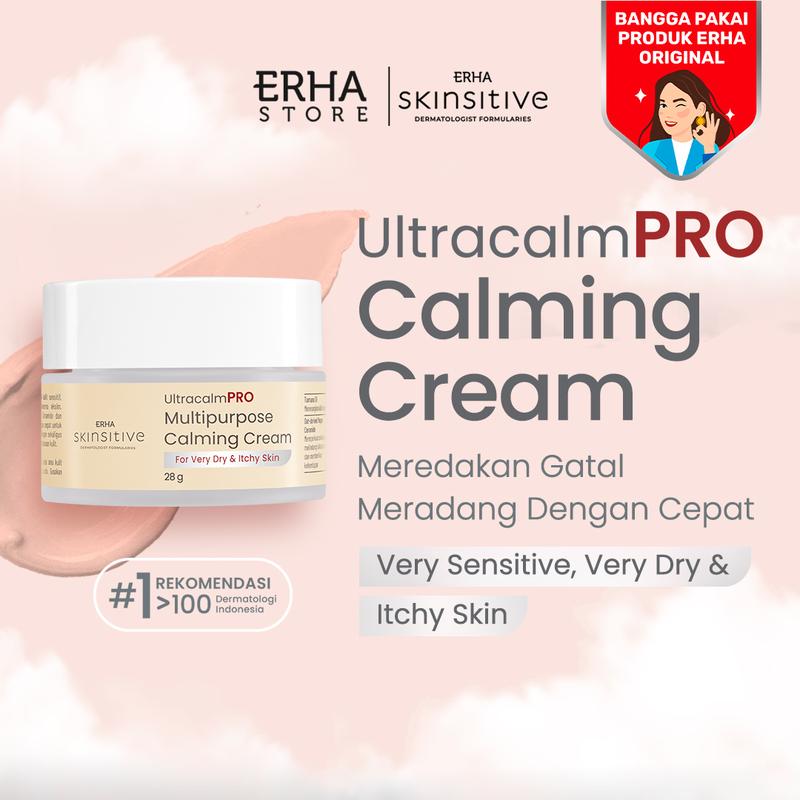 ERHA Skinsitive UltracalmPRO Multipurpose Calming Cream 28g - Shop ...