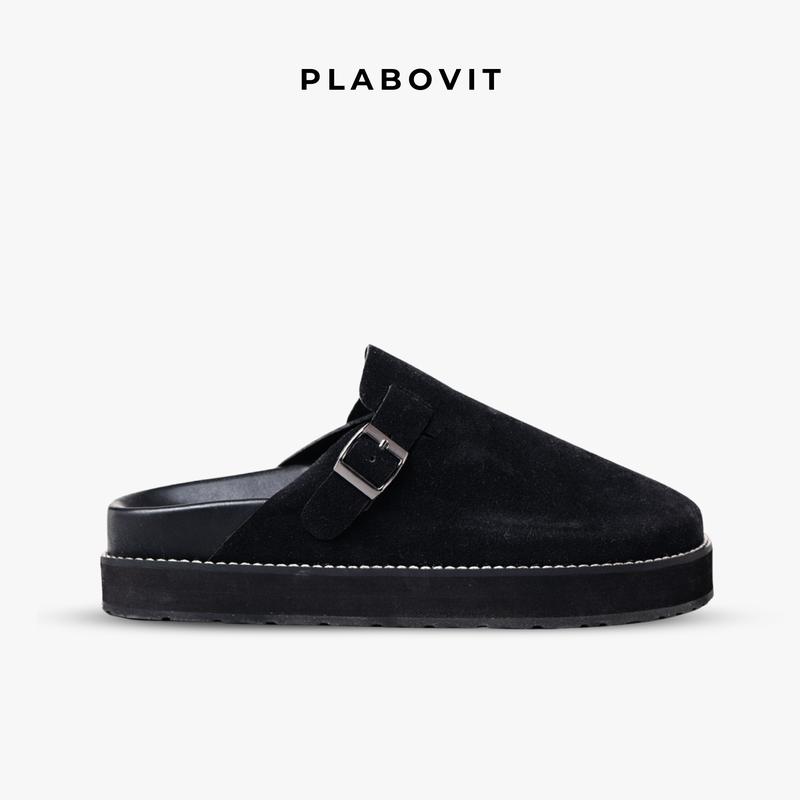 PLABOVIT Hazel Sandal Platform Clogs Wanita - Black - TikTok Shop
