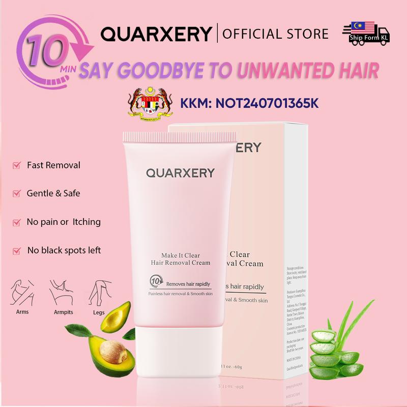 QUARXERY Pure and Gentle Hair Removal Cream-60g Body Care Wax - TikTok ...