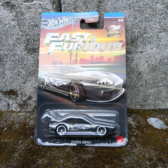 Jual Hot Wheels TOYOTA SUPRA SILVER SERIES FAST & FURIOUS 5/5 Tahun ...