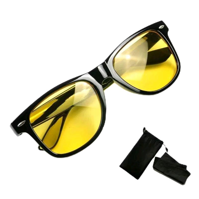 Spec mata Anti Silau Siang malam Lens kuning/Lens biru Uv400 - TikTok ...