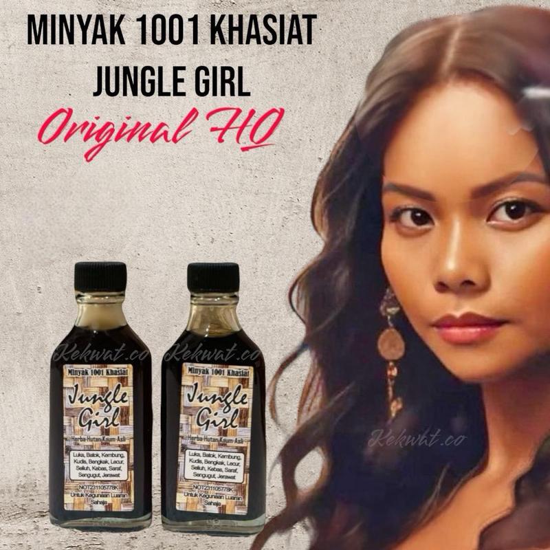 Minyak 1001 khasiat JUNGLE GIRL Original HQ (2 Botol) - TikTok Shop Malaysia