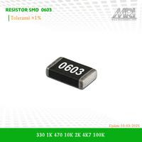 Jual 0603 SMD Resistor ±1% 0.1W 330/1k/470/10k/2k/4k7/100k - 470 - Kota ...