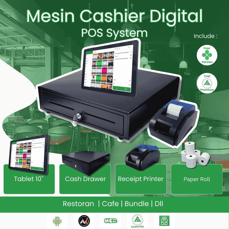 Mesin Cashier Digital Tablet POS System Astana POS + FREE PO - TikTok ...