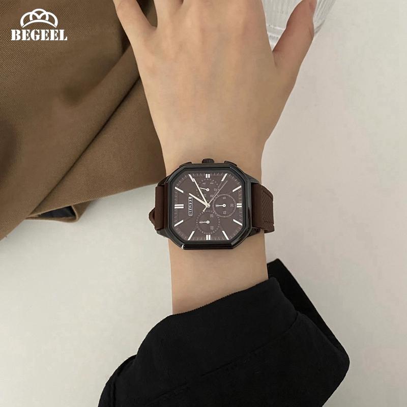 Jam Tangan BEGEEL, Siri UNIVERSAL, Reka Bentuk Berkilau, Bentuk - TikTok Shop Malaysia