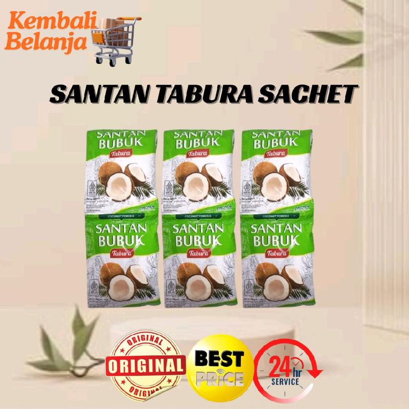 Santan Bubuk Tabura 1 Sachet/ Santan Instan Praktis/ Santan Bubuk ...