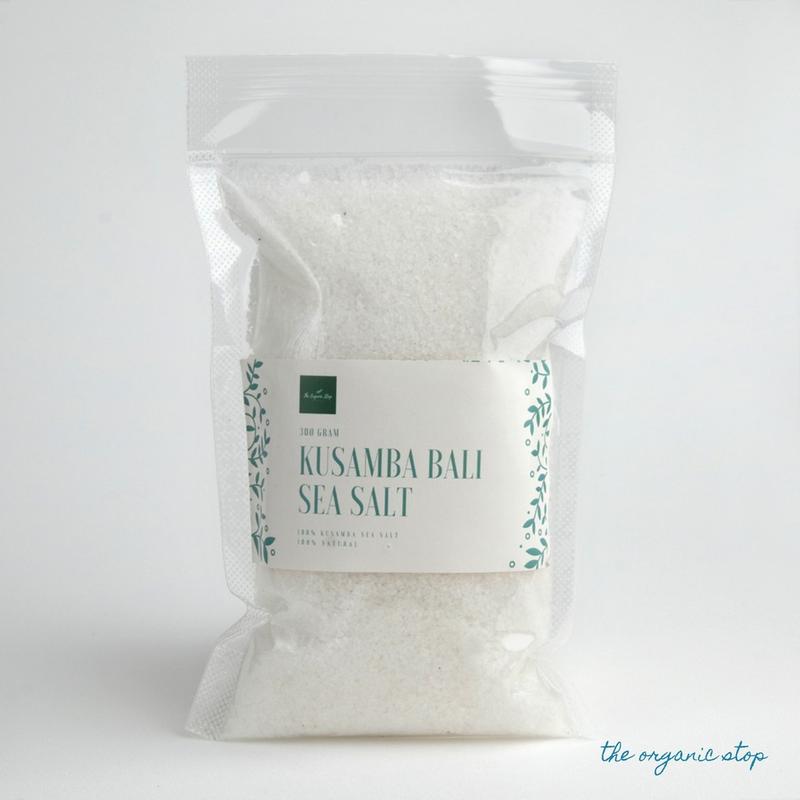 TheOrganicStop Balinese Kusamba Sea Salt Garam Kusamba Bali 300gram ...