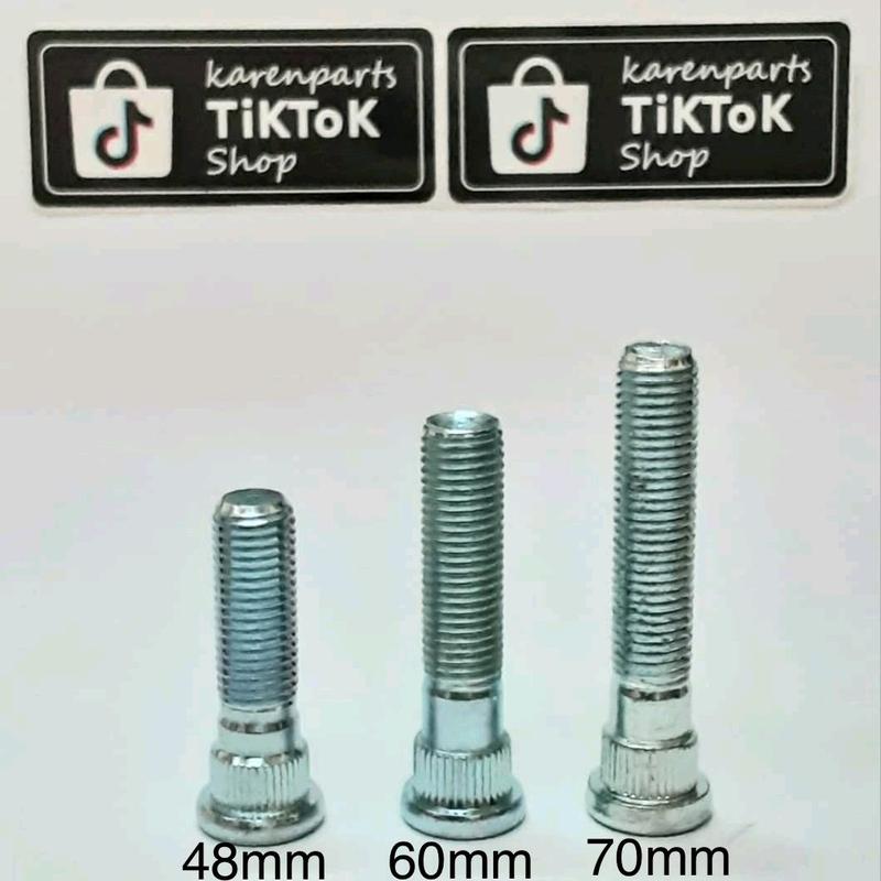 WHEEL BOLT/ SKRU TAYAR FOR PROTON, MITSUBISHI, PERODUA, TOYOTA - TikTok ...