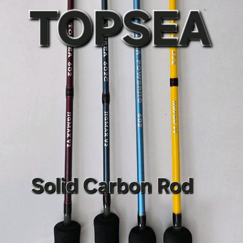 TOPSEA JIGMAX V2 POWERJIG JIGPRO V2 ROD JIGGING BUTTJOINT PANCING ...