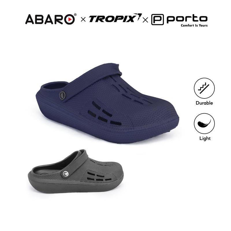 ABARO Super Light Comfy ESN71U1 TROPIX PORTO Men Mule Clogs Shoes ...