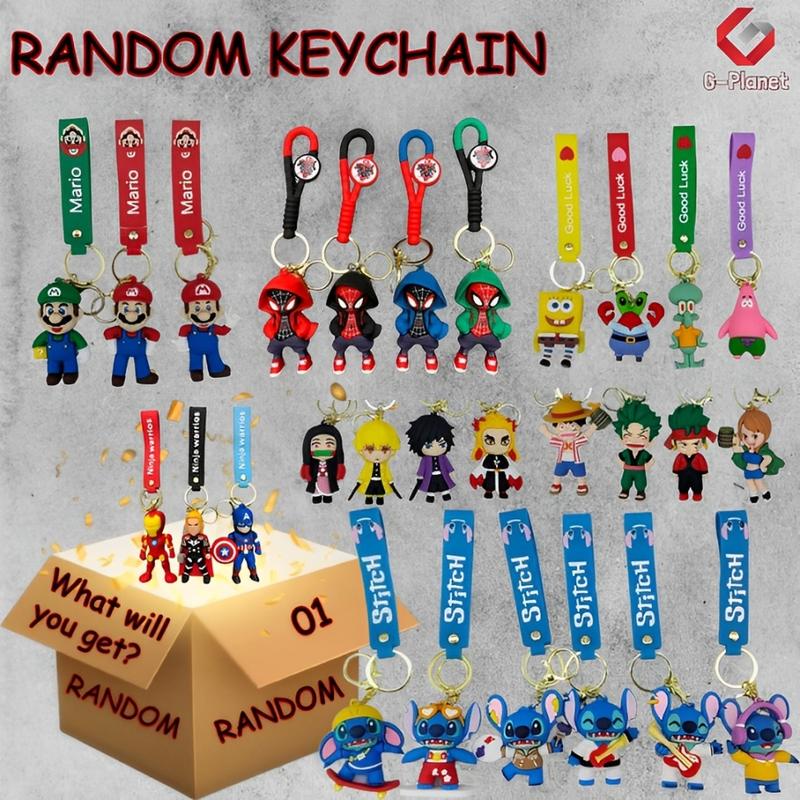Rantai Kunci Key Chain Rawak Aksesori Untuk Kunci Kereta, Kunci Motor ...