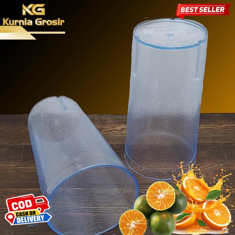 Gelas Es teh 1 LUSIN Gelas Mika Bening 400 ml 1 LUSIN Gelas - Shop ...