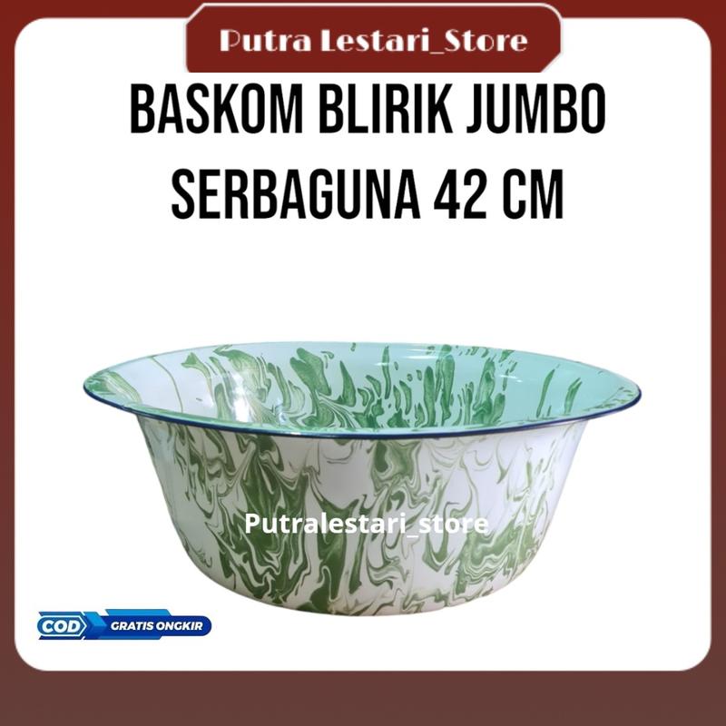 BASKOM BLIRIK JUMBO / BASKOM LORENG SERBAGUNA 42 CM - Shop | Tokopedia