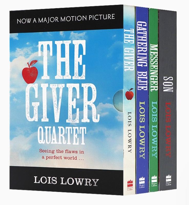 Original THE GIVER QUARTET , The Giver , Gathering Blue , Messenger ...