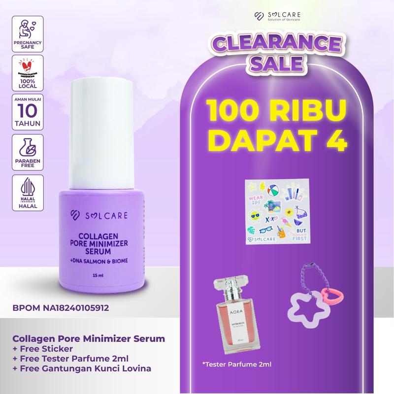 Solcare Collagen Pore Minimizer Serum - Cream Pengecil Pori dan - Shop ...