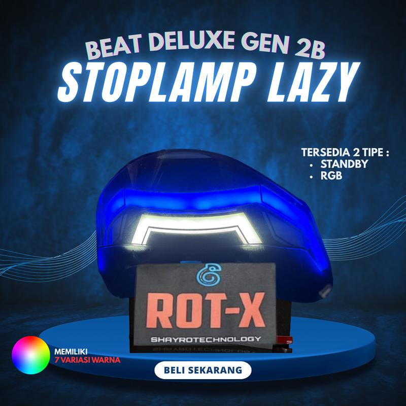 STOPLAMP LAZY BEAT DELUXE GEN 2 MOTIF 2 PNP TINGGAL COLOK - Shop ...