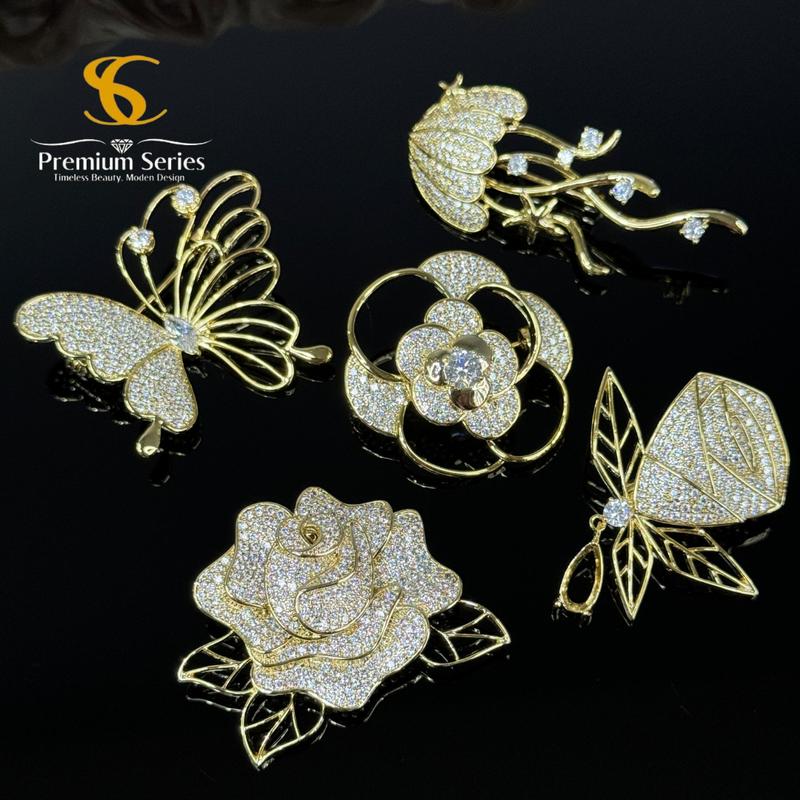Sc Premium Brooch Pin Tudung Crystal Classic Kerongsang Tudung - TikTok ...