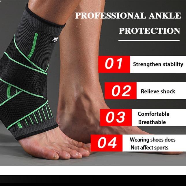 Adjustable Sports Running Ankle Guard Support Bandage Ankle Strap ...