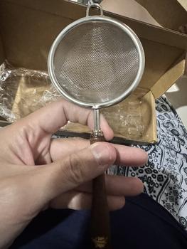 MERKO Matcha Sifter Chakoshi Saringan Stainless Wood Handle Ayakan ...