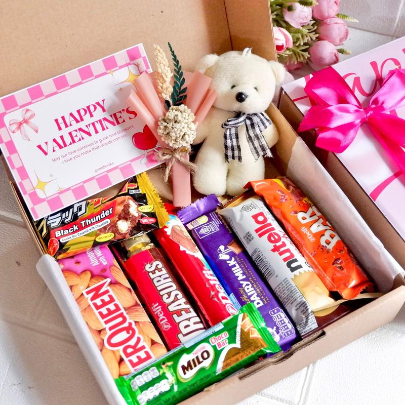 Hampers Cokelat Kado Ulang Tahun Cewek Anniversary Hadiah Coklat - Shop ...