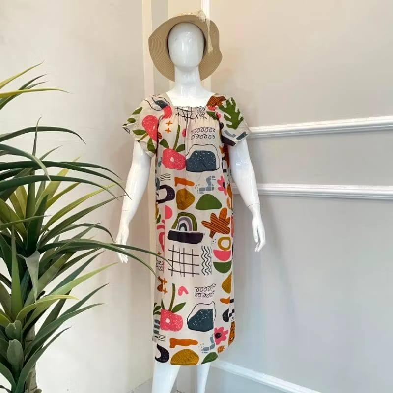 Dress Daster Home Dress pregnant and dailywear plus size fit - TikTok ...