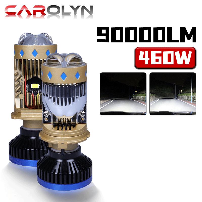 Carolyn Mini Projector Lens H4 Bi LED 90000LM 460W Auto Headlight ...