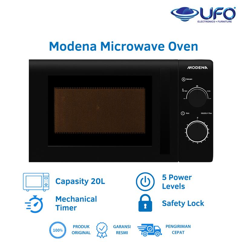 Microwave MODENA 20 Liter – Defrost Cepat & Praktis MK2005L - Shop ...