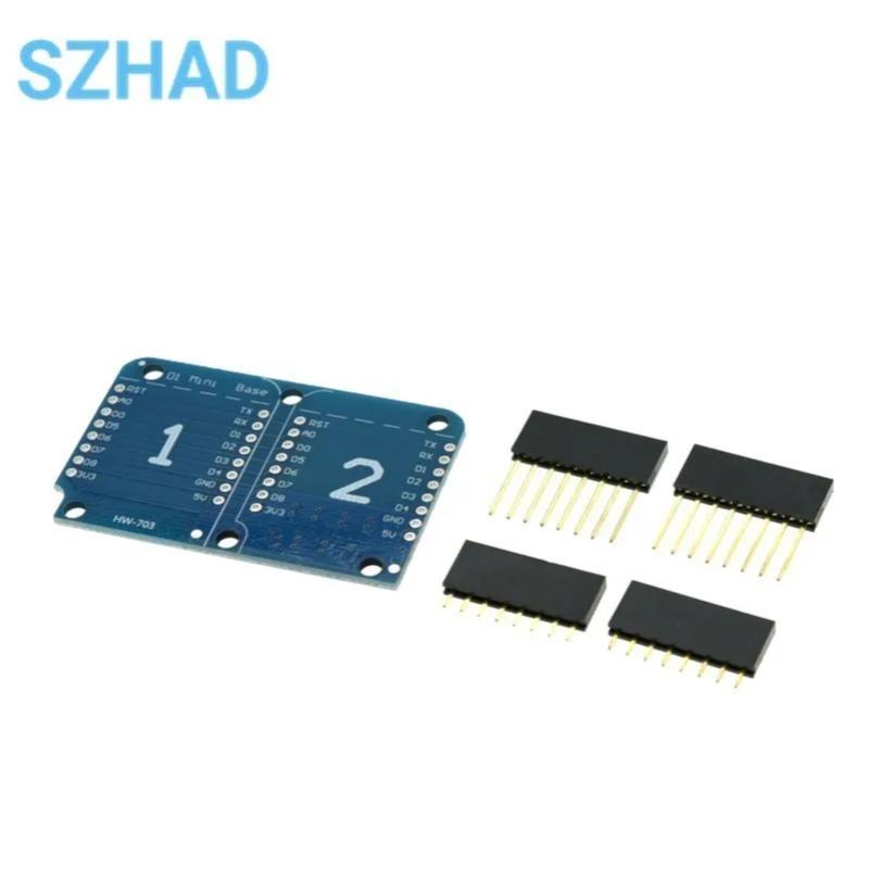 Double Socket Dual Base Shield for Wemos D1 Mini NodeMCU ESP8266 - Shop ...