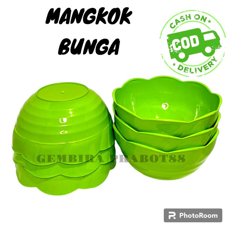 MANGKOK BUNGA MELATI JUMBO PLASTIK TAHAN PANAS - Shop | Tokopedia