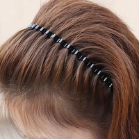 Jual (baru) BANDO KAWAT Gelombang Zigzag Hitam Model Korea Premium ...