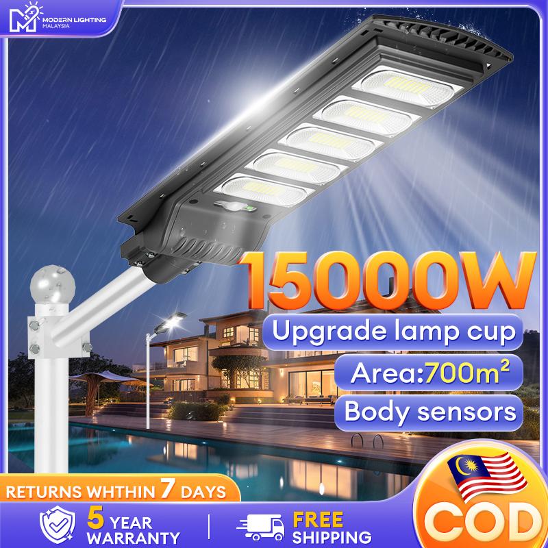 【50% discount】 Lampu Solar 15000W Lampu LED Solar LED Outdoor Light ...