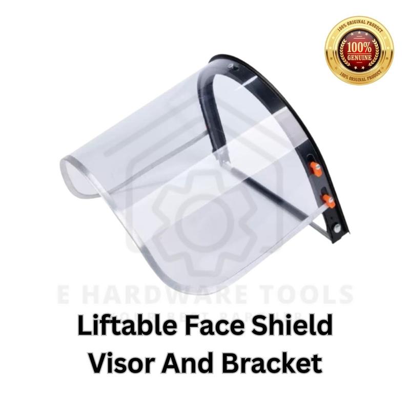 1PC Liftable Face Shield Visor And Bracket For Safety Helmet - TikTok ...