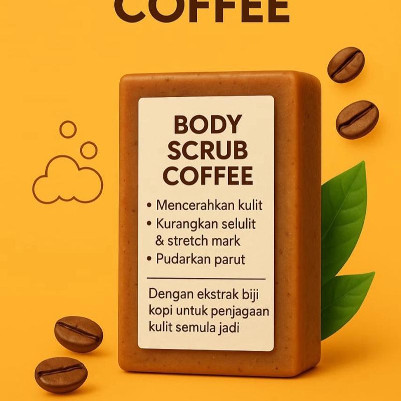 2IN1 SABUN DAN SCRUB COFFEE ORGANIK - TikTok Shop Malaysia
