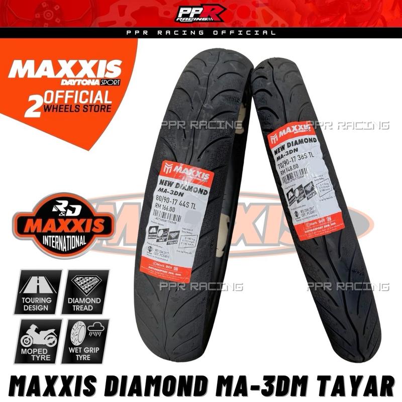 100% ORIGINAL MAXXIS DIAMOND MA-3DN TYRE 17 TUBELESS TAYAR TIRES ...